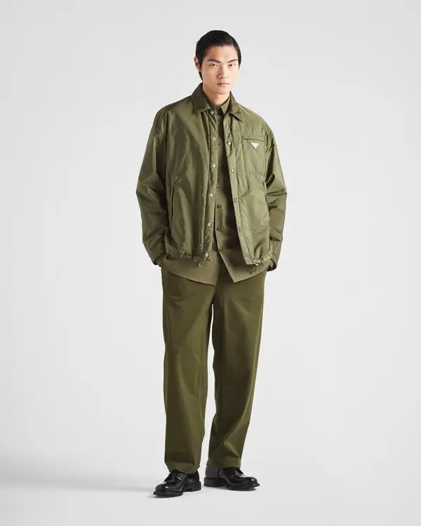 Prada Re-Nylon Jacket - Military Green | Editorialist